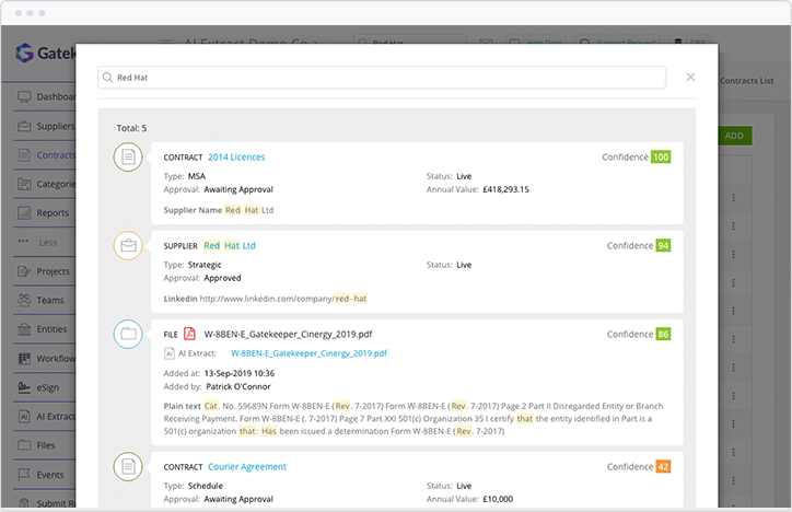 Optical Character Recognition (OCR) Search & Analysis