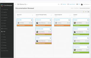 What is contract repository software?