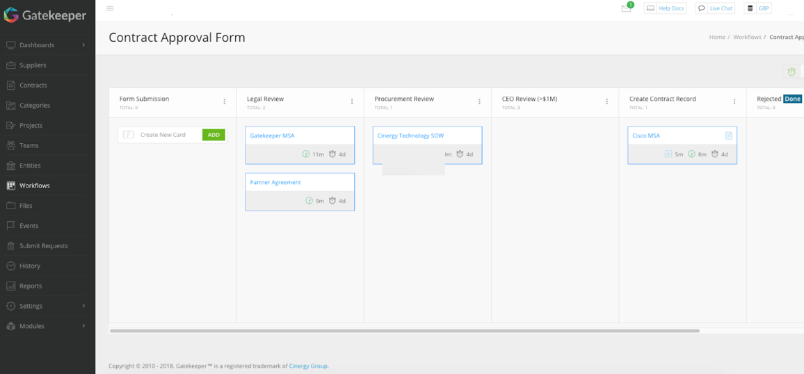 Gatekeeper Employee Portal