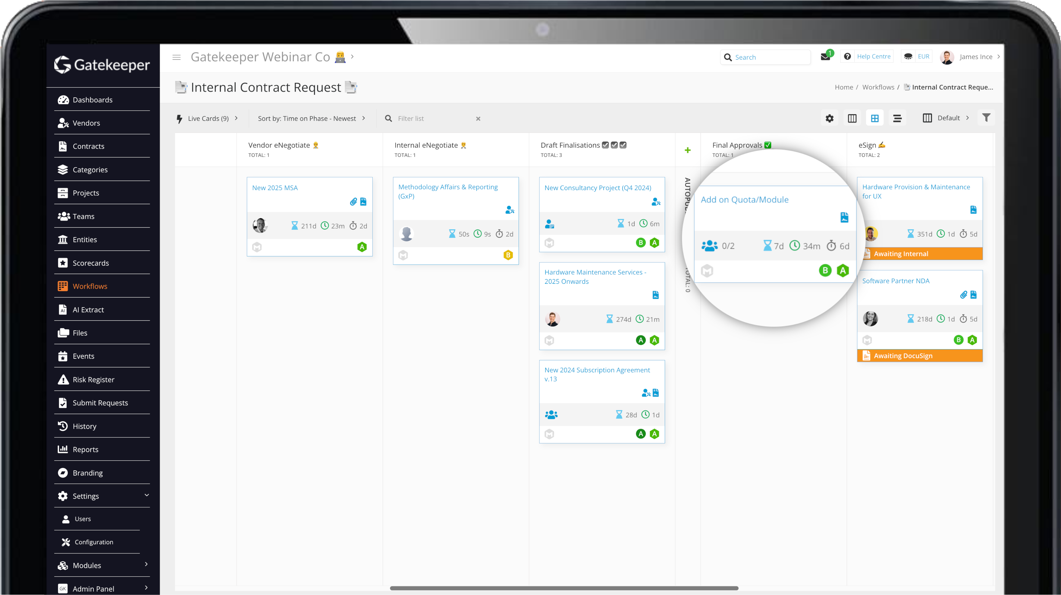 Vendor and Contract Management for Software Businesses
