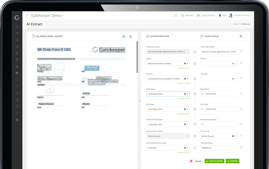 Optical Character Recognition (OCR) Search & Analysis