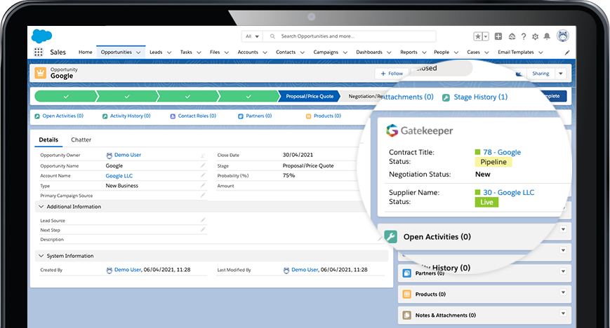 Gatekeeper for Salesforce